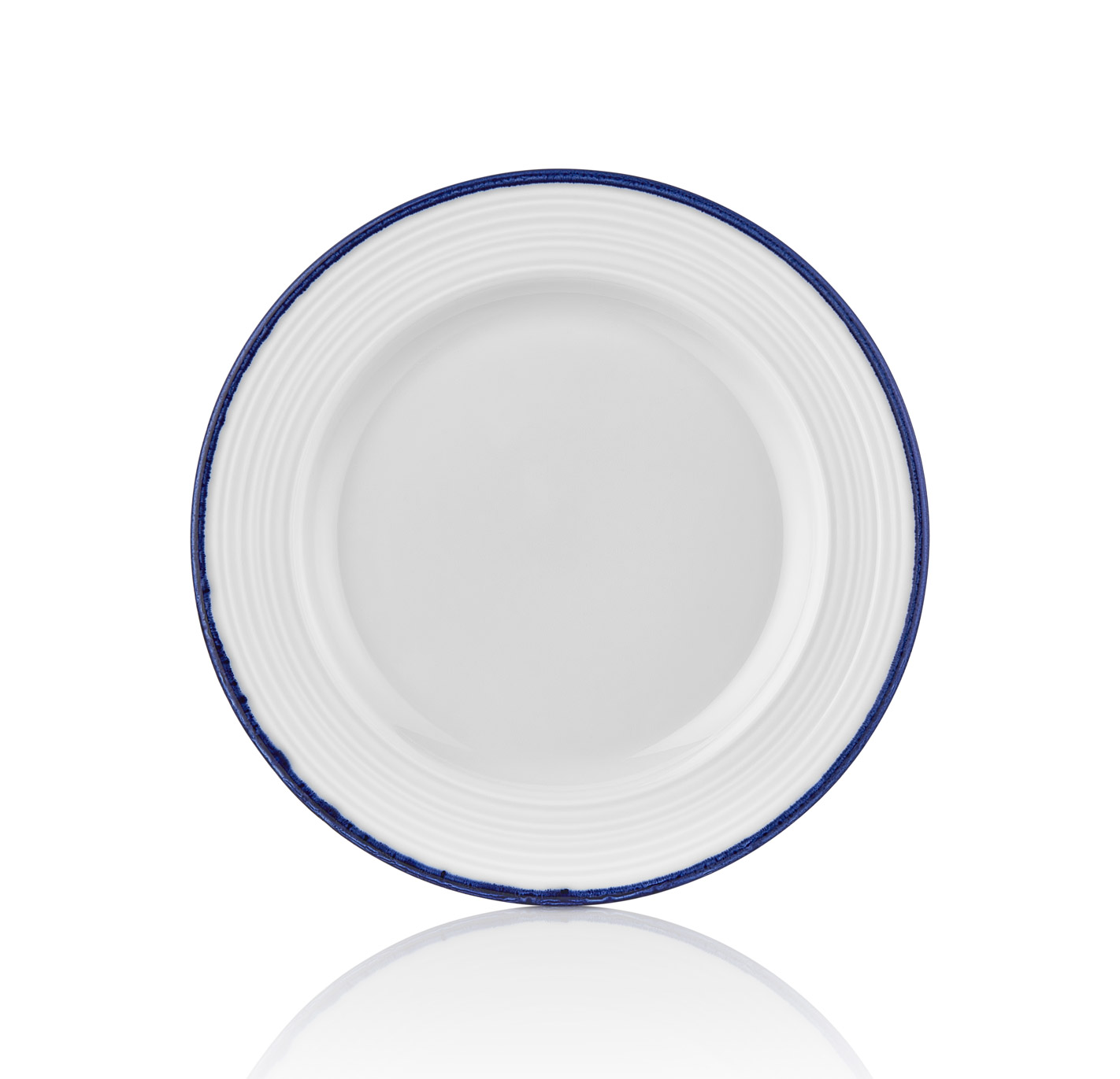 Helix Navy Blue Gastro Flat Plate 21 cm - BY BONE