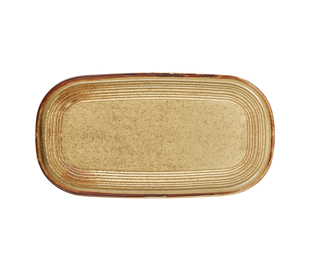 Helix Dune Oval Plate 30 cm (30 x 16) - BY BONE